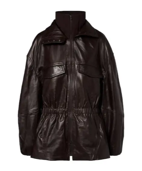 THE FRANKIE SHOP Carnaby Leather Jacket - Black