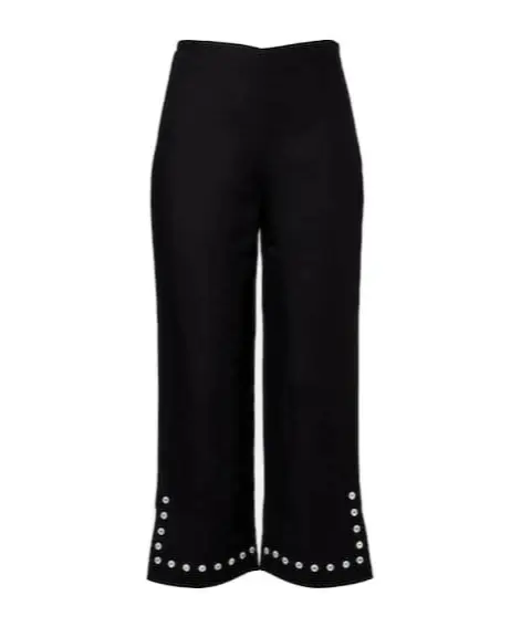 Staud Linen-blend Flared Pants