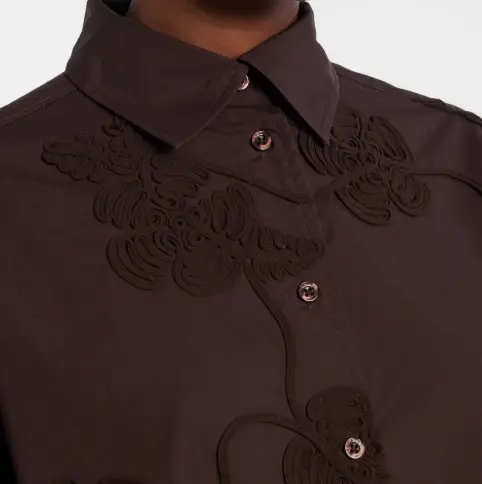 ROTATE BY BIRGER CHRISTENSEN Embroidered Extra Large Shirt