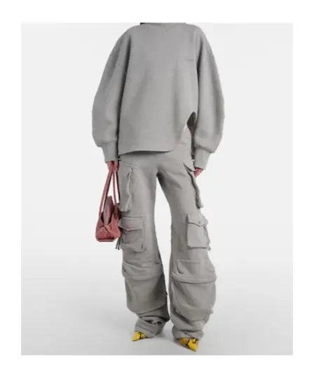 Attico Oversized Cotton Jersey Sweatshirt