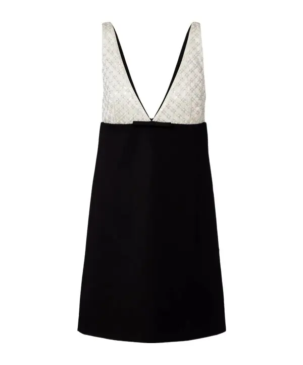 Dorothee Schumacher Emotional Essence Sequined Minidress - Black