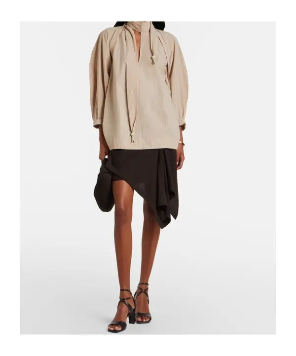 LEMAIRE Cross Leather Sandals
