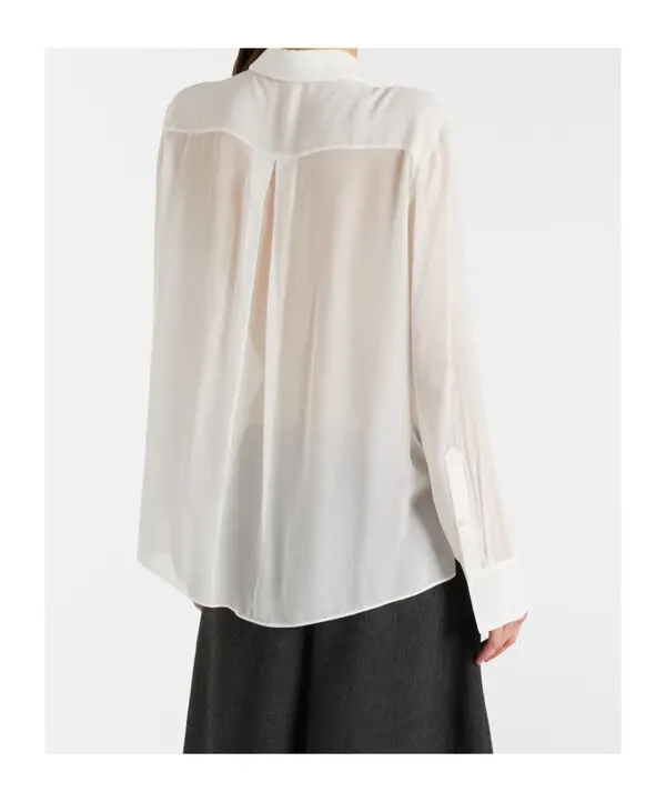 Dorothee Schumacher Sheer Twist Georgette Blouse
