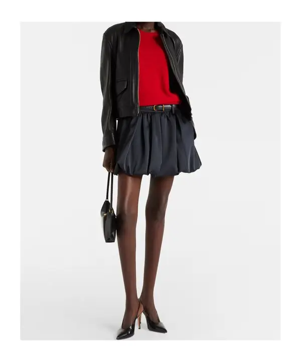 Dorothee Schumacher Shiny Statement Duchesse Miniskirt