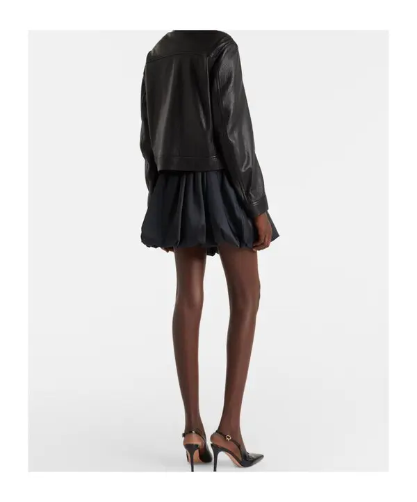 Dorothee Schumacher Shiny Statement Duchesse Miniskirt