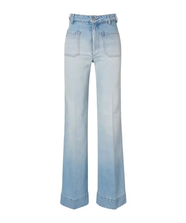 Victoria Beckham Belt Loop Jeans