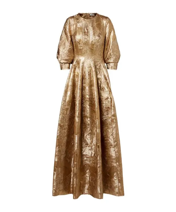 Simkhai Claravelle Jacquard Gown