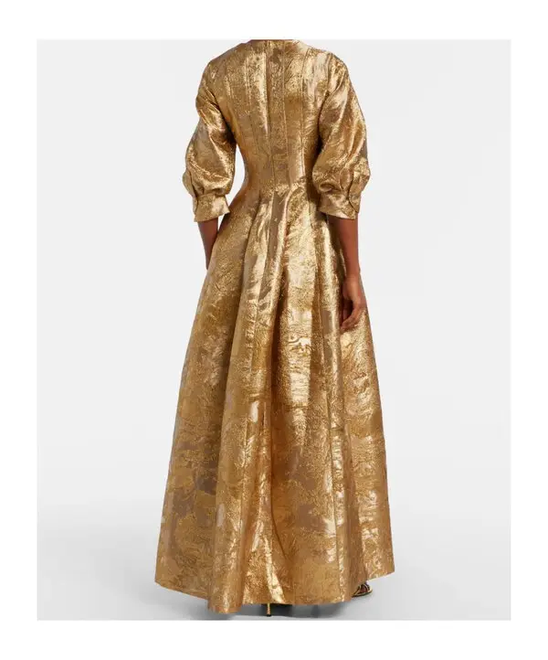 Simkhai Claravelle Jacquard Gown