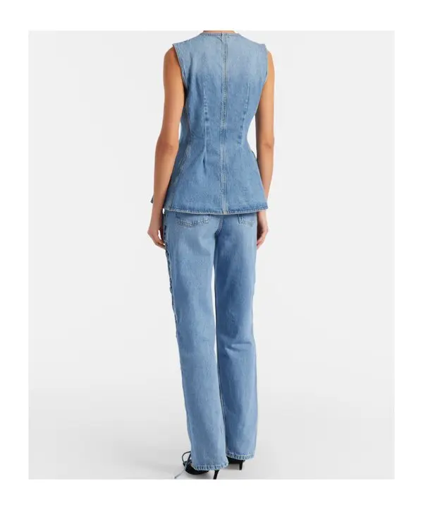 ROTATE BY BIRGER CHRISTENSEN High-rise Flared Jeans