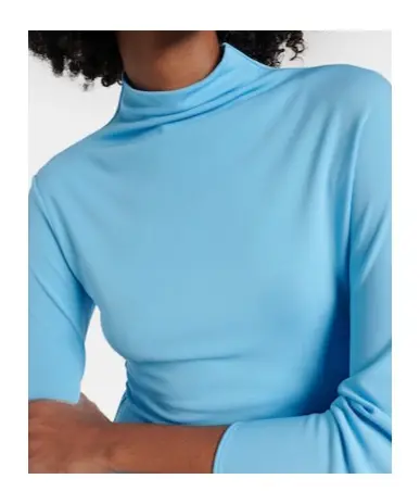 Stella McCartney Draped Jersey Midi Dress