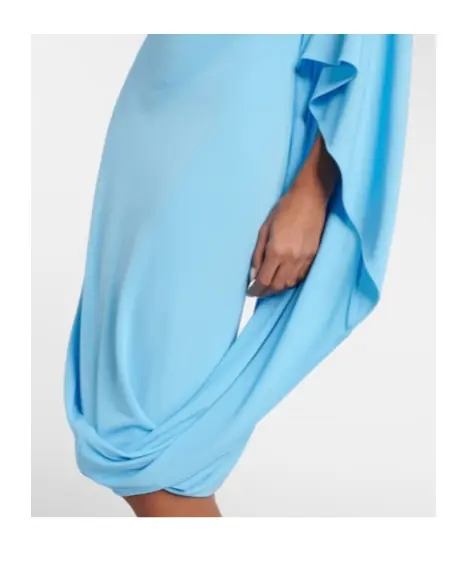 Stella McCartney Draped Jersey Midi Dress