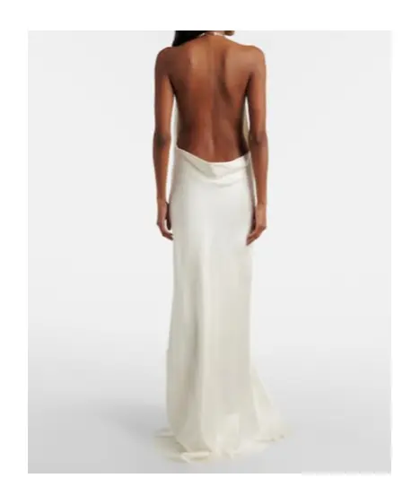 Stella McCartney Crystal-embellished Satin Gown
