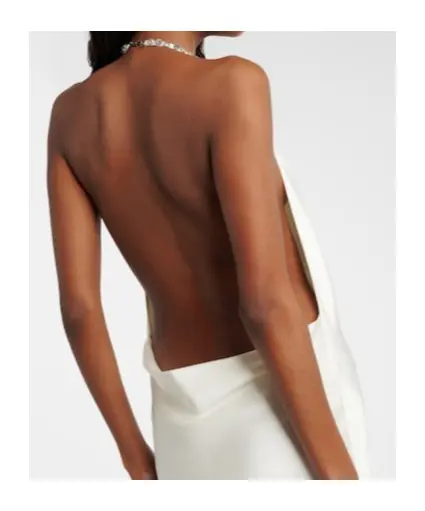 Stella McCartney Crystal-embellished Satin Gown
