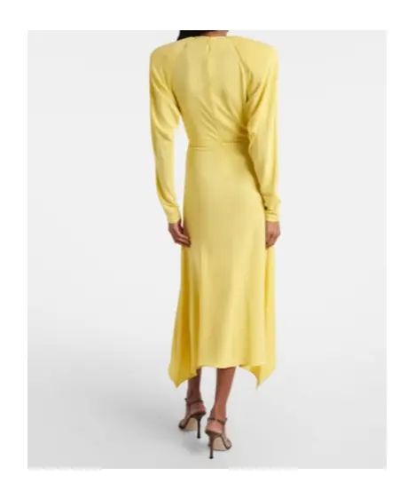 Stella McCartney Draped Jersey Midi Dress