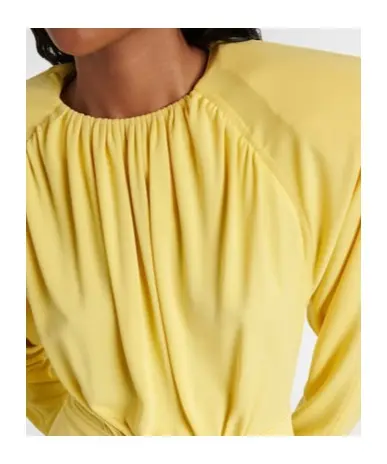 Stella McCartney Draped Jersey Midi Dress