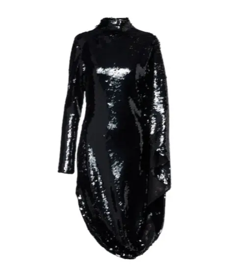 Stella McCartney Draped Sequined Minidress