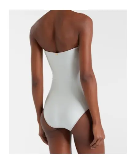 ADRIANA DEGREAS Belted Embellished Swimsuit