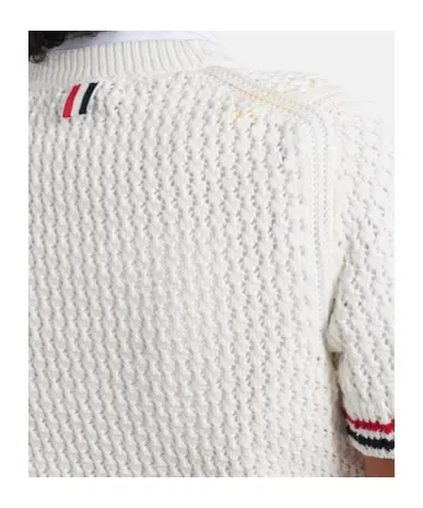 Thom Browne Jacquard Cotton Sweater