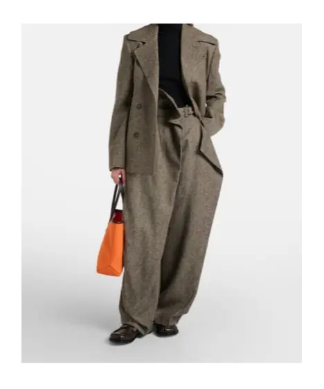 J.W.ANDERSON Asymmetric Wool Wide-leg Pants