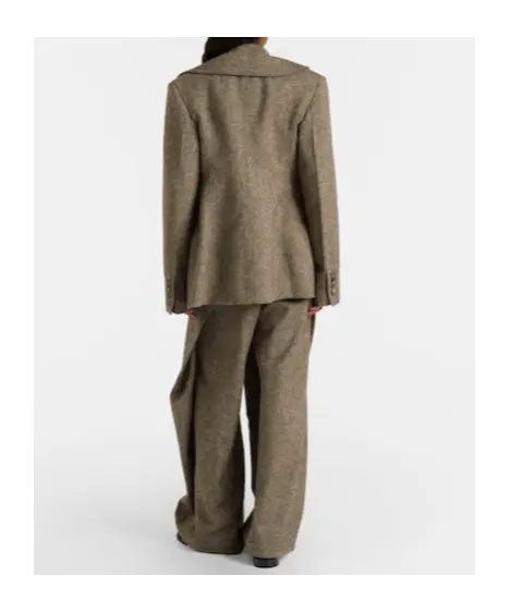 J.W.ANDERSON Asymmetric Wool Wide-leg Pants