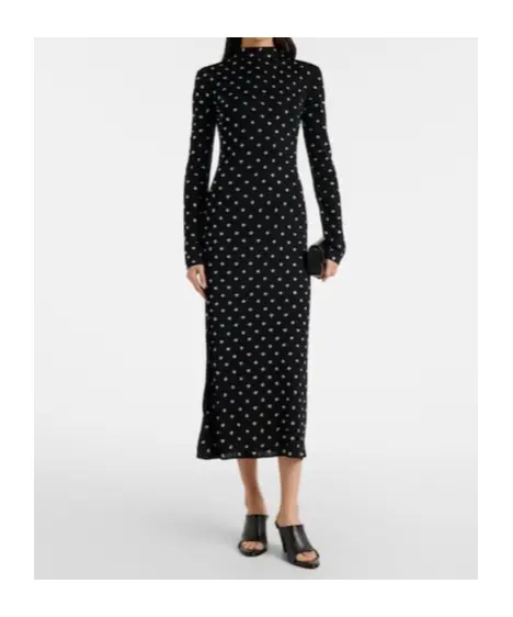Altuzarra Studded Jersey Maxi Dress