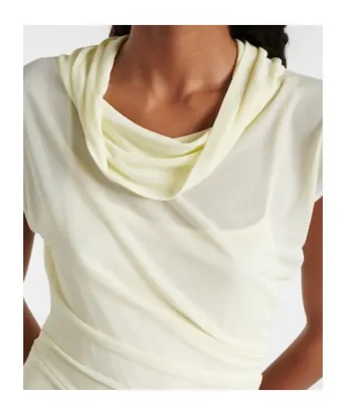 Proenza Schouler Tamara Draped Crêpe Jersey Maxi Dress