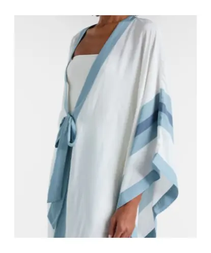 ADRIANA DEGREAS Bold Stripes Kaftan
