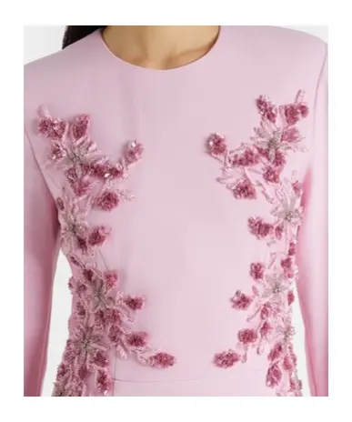 Rebecca Vallance Lulee Embellished Floral Gown