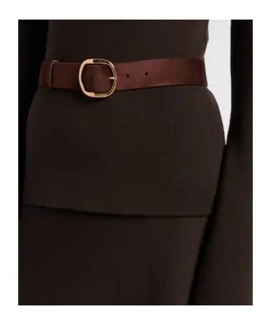 Gabriela Hearst Elster Suede Belt