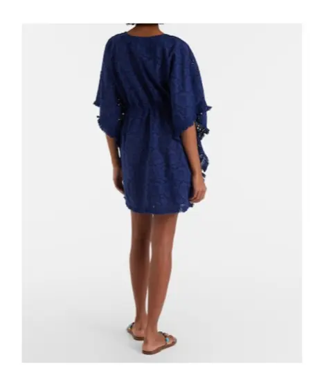 Melissa Odabash Ivy Broderie Anglaise Cotton Kaftan