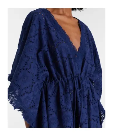 Melissa Odabash Ivy Broderie Anglaise Cotton Kaftan