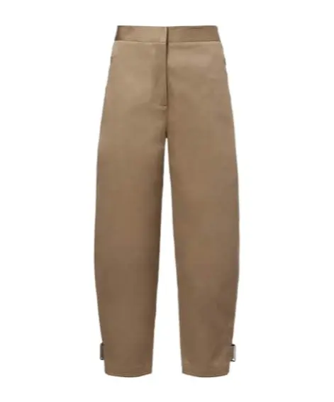 Proenza Schouler Cotton Barrel-leg Pants