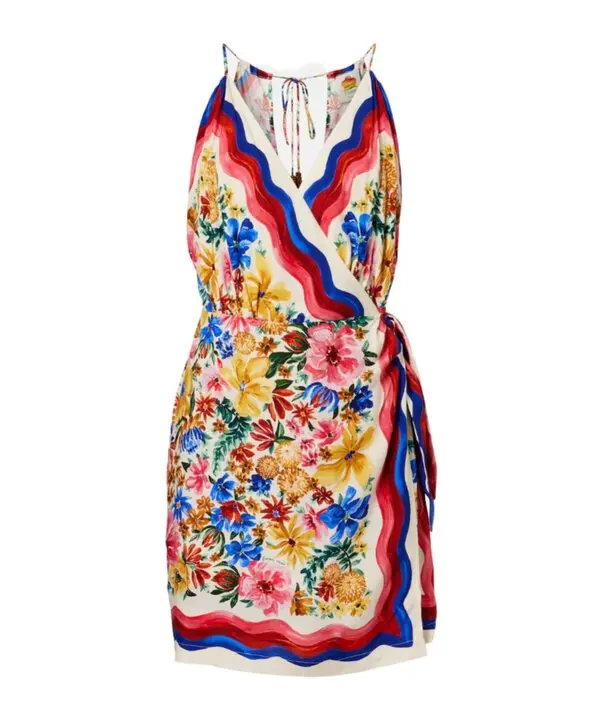 Farm Rio Floraline Printed Minidress
