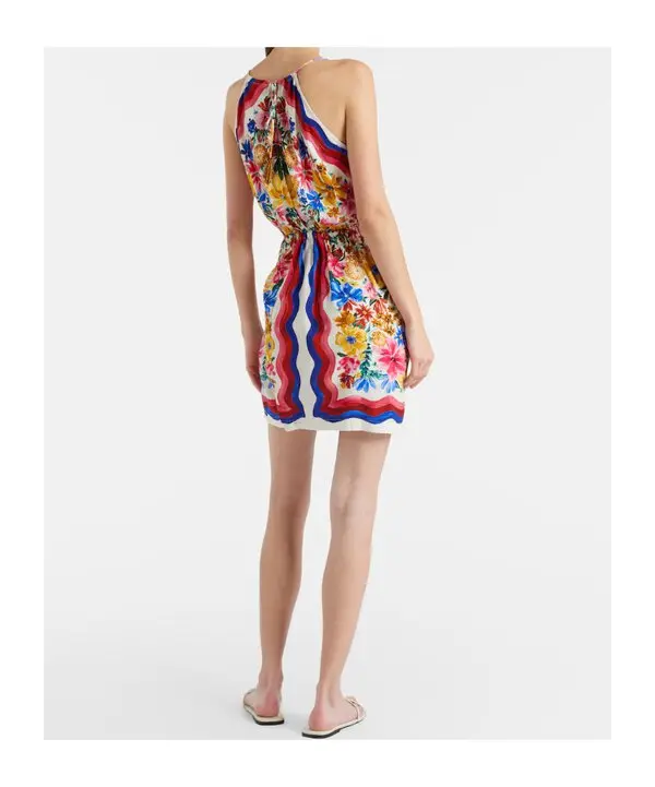 Farm Rio Floraline Printed Minidress