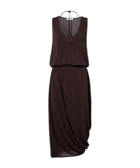 LEMAIRE Draped Midi Dress