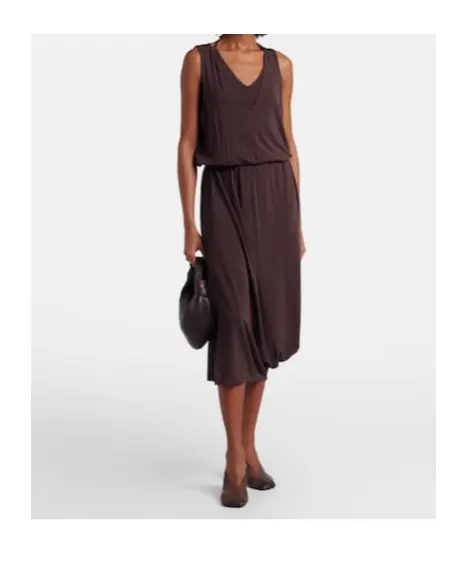 LEMAIRE Draped Midi Dress