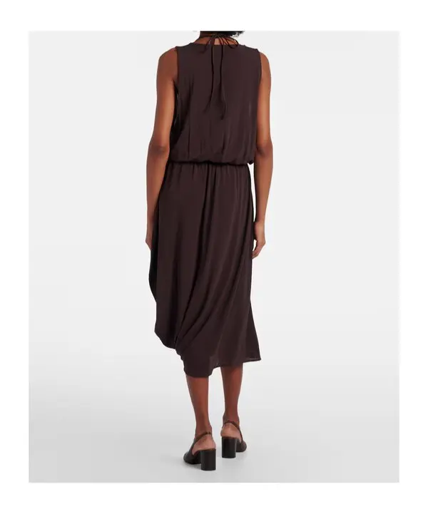LEMAIRE Draped Midi Dress