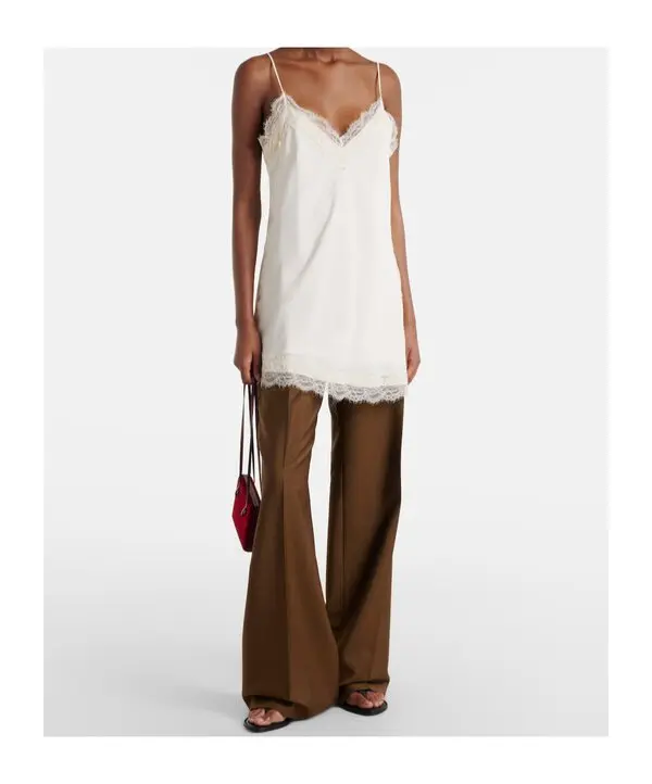 RÓHE Lace-trimmed Satin Camisole