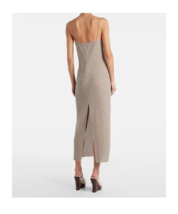 Magda Butrym Embellished Midi Dress