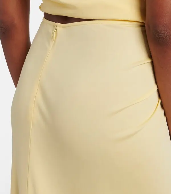 Christopher Esber Maxi Skirt With Buckled Waist Detail