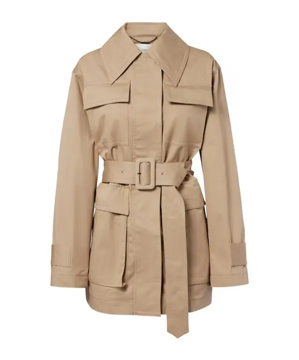 JOSEPH Shama Cotton Trench Coat