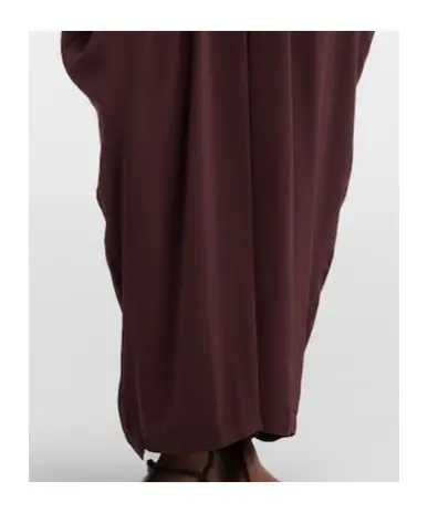 ADRIANA DEGREAS Ring-detail Draped Kaftan