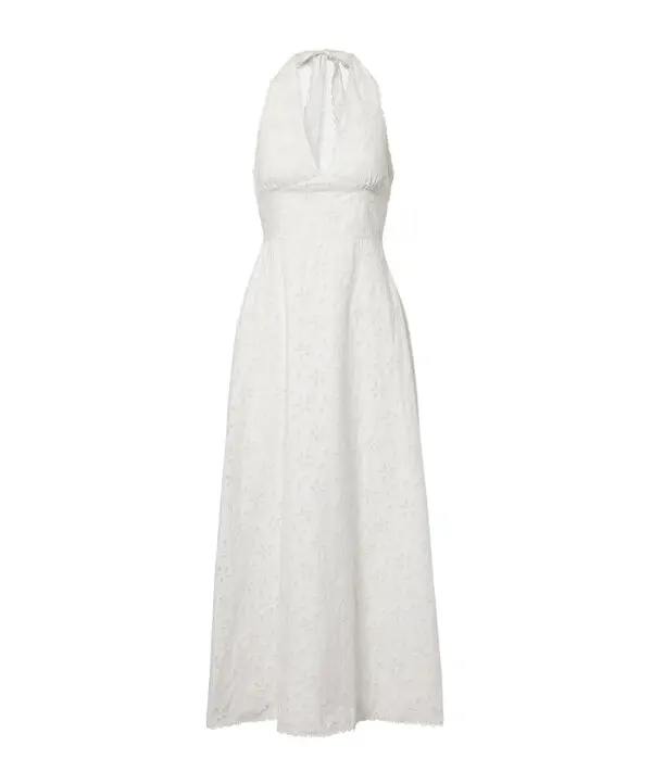 Posse Salma Embroidered Halterneck Dress