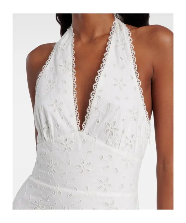 Posse Salma Embroidered Halterneck Dress