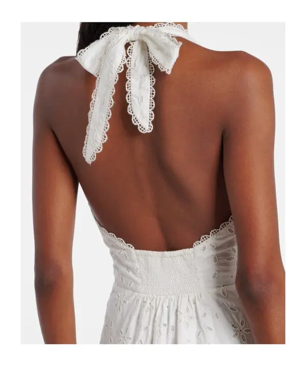 Posse Salma Embroidered Halterneck Dress