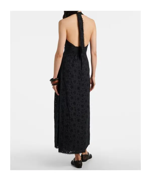 Posse Salma Embroidered Halterneck Dress