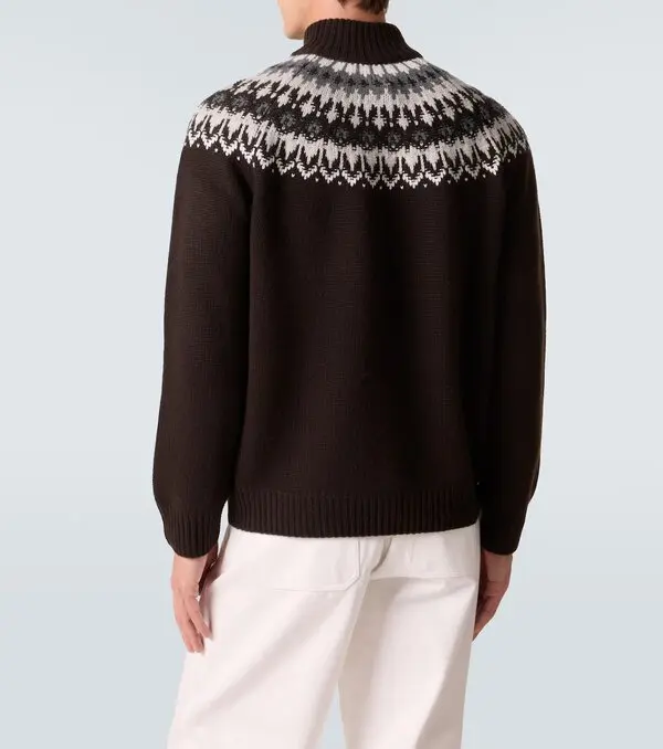 Arch4 Zippered Knit Sweater