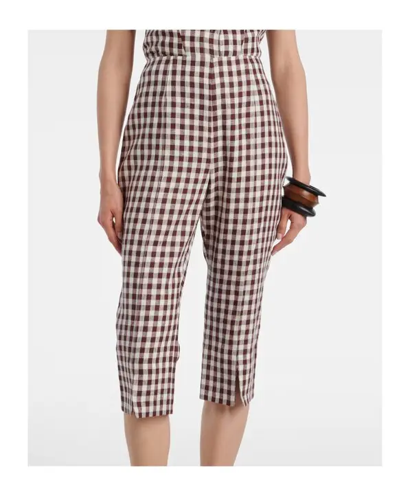 Posse Sadie Plaid Capri Pants