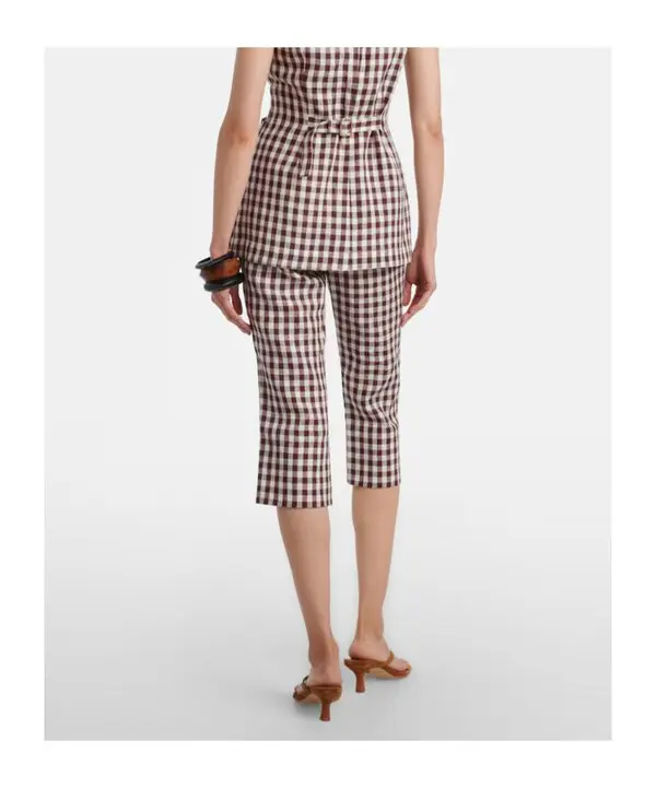 Posse Sadie Plaid Capri Pants