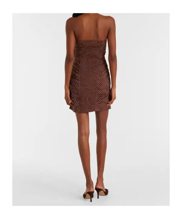 Posse Edie Polka-dot Minidress